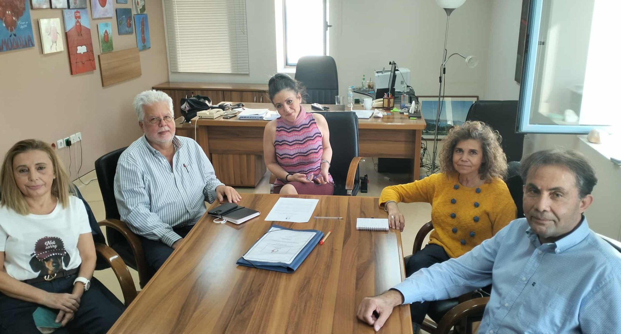 Συνάντηση εργασίας Προέδρου ΕΚΕΑ με εκπροσώπους ασθενών με Θαλασσαιμία ...
